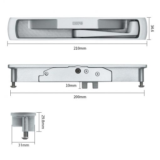 Tay nắm cửa AH201